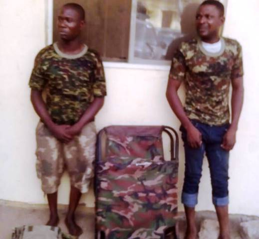 2 Fake Soldiers Arrested In Ogun State - P.M.EXPRESS