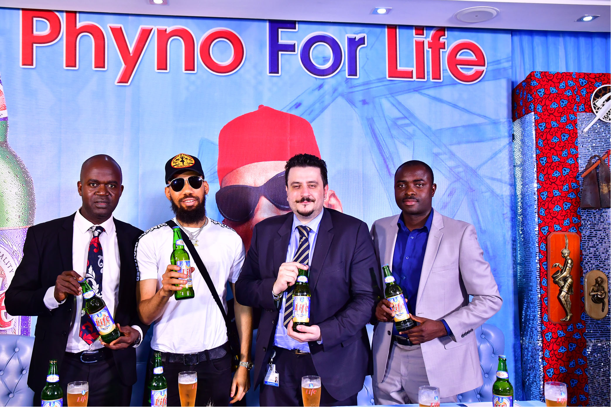 Phyno Unveiled As Brand Ambassador For Life Lager Beer - P.M.EXPRESS
