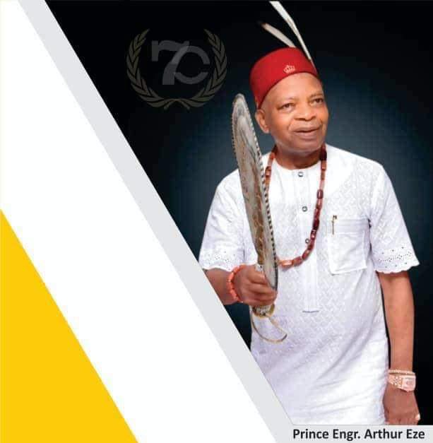 Tony Nwoye Felicitates With Prince Arthur Eze As He Turns 70 - P.M.EXPRESS