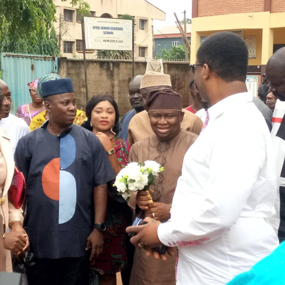 Senator Adeola Yayi Commissions ICT Centre At Opebi - P.M.EXPRESS