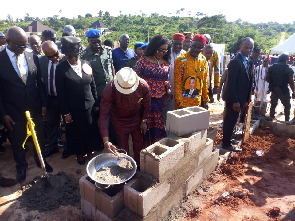 Foundation Of Proposed Ogbunike High Court Laid - P.M.EXPRESS