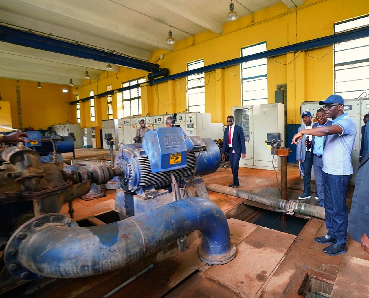 Sanwo-Olu Revives Abandoned 70 Million Gallon Adiyan Water Project - P ...