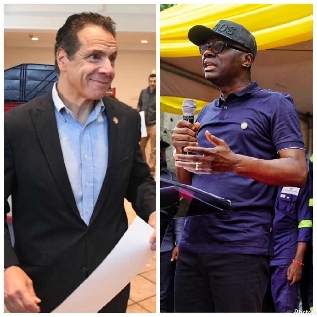 COVID-19: Between Gov Sanwo-Olu Of Lagos And Andrew Cuomo Of New York ...