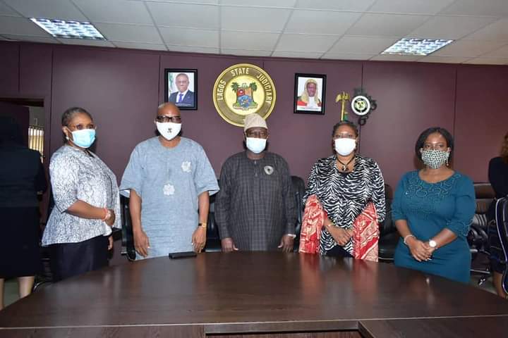 LASRERA Visits Lagos Chief Judge, Requests Special Courts For Real ...