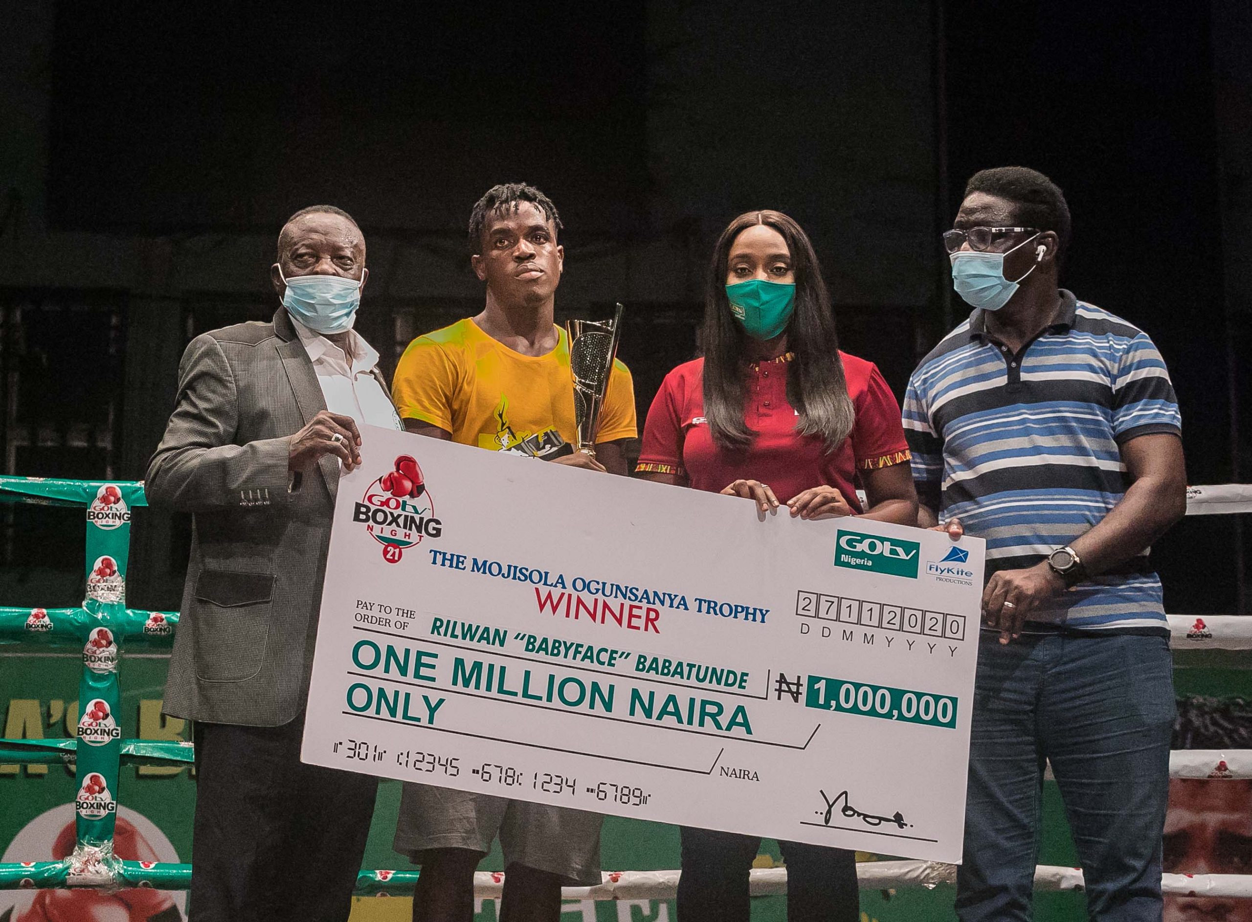 GOtv Boxing Night 21: Babyface Emerges Best Boxer, Wins N1m - P.M.EXPRESS