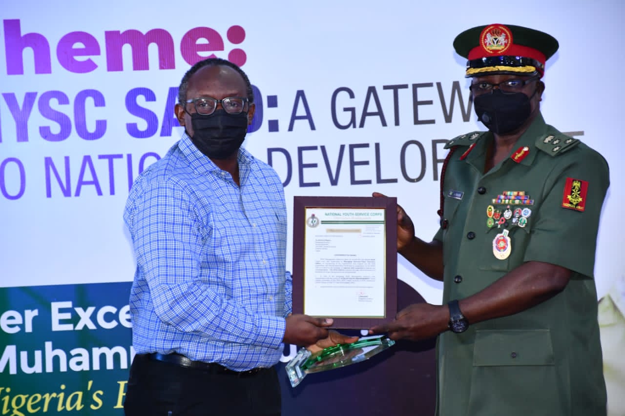 Unity Bank Wins NYSC Icon of Youth Empowerment Award - P.M.EXPRESS