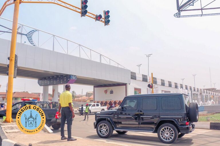 PHOTOS: Osun Govt Opens Iconic Olaiya Flyover In Osogbo To Public - P.M ...