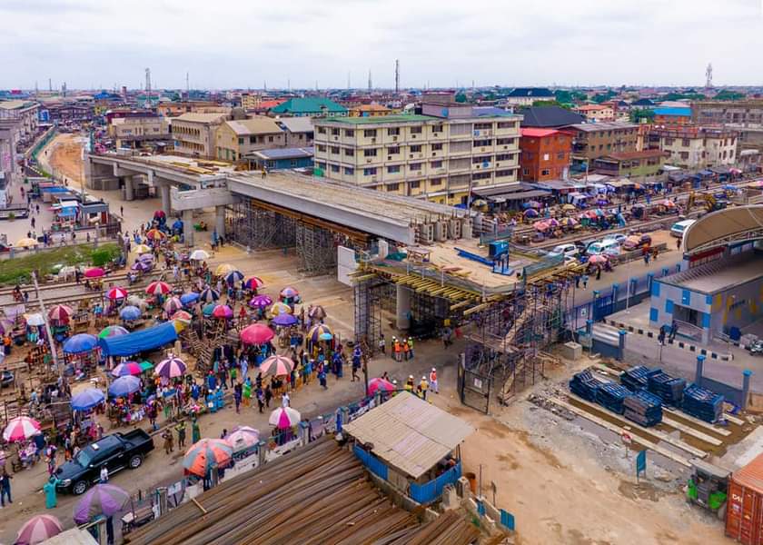 Lagos Red Rail Line Now At Completion Stage - Sanwo-Olu - P.M.EXPRESS