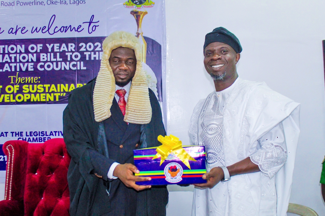 Hon Segun Odunmbaku Presents Ojodu LCDA's 2023 Budget Of Sustainable ...