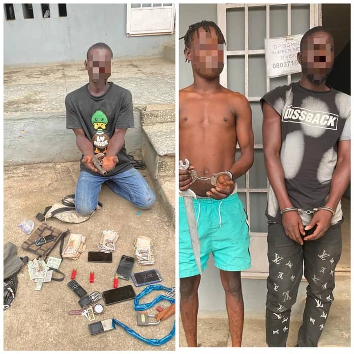 3 Notorious Armed Robbers Busted With Weapons During Operation - P.M ...