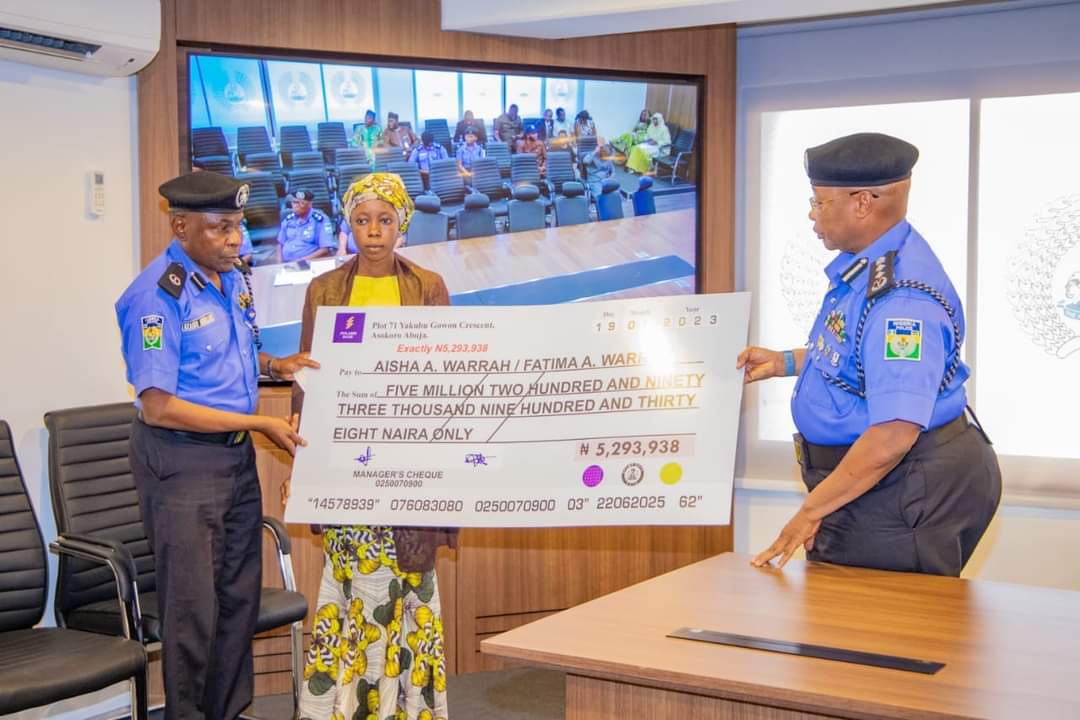 IGP Baba Commences Distribution Of Cheques To Cover Insurance Benefits ...