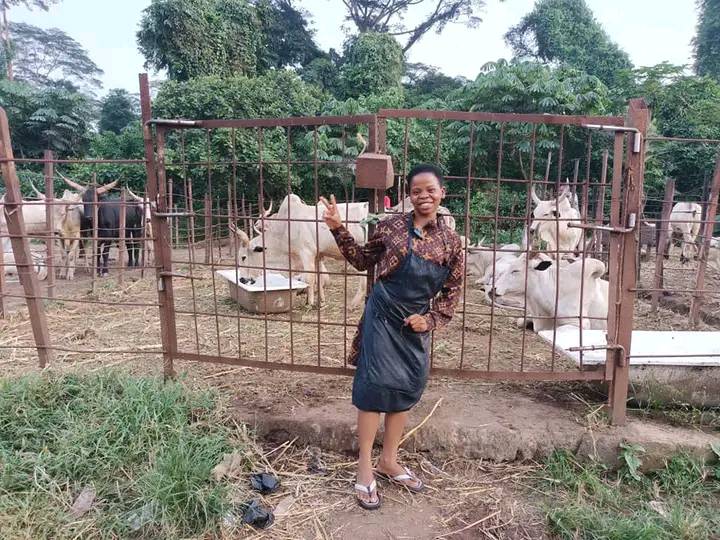 Anambra's Youngest Female Cow Dealer Graduates At 24 - P.M.EXPRESS
