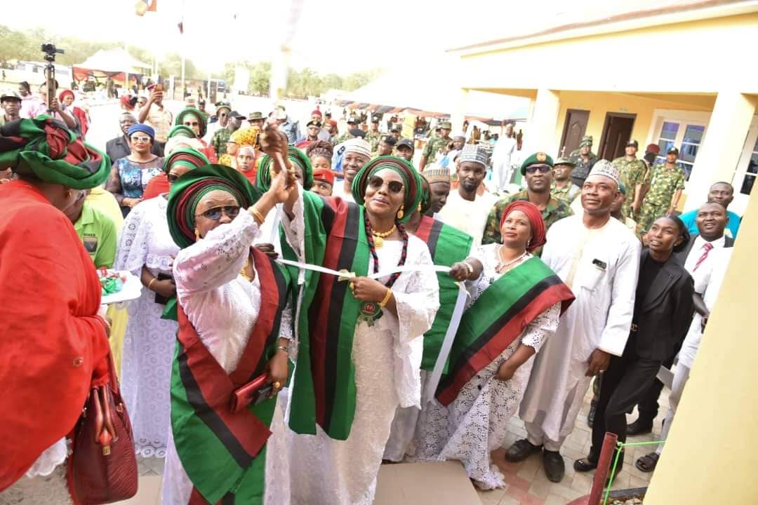 NAOWA President Mrs. Salamatu F Yahaya Commissions Multiple Projects In ...