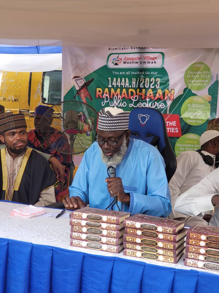 Computer Village Muslim Ummah Hold Ramadan Lecture - P.M.EXPRESS