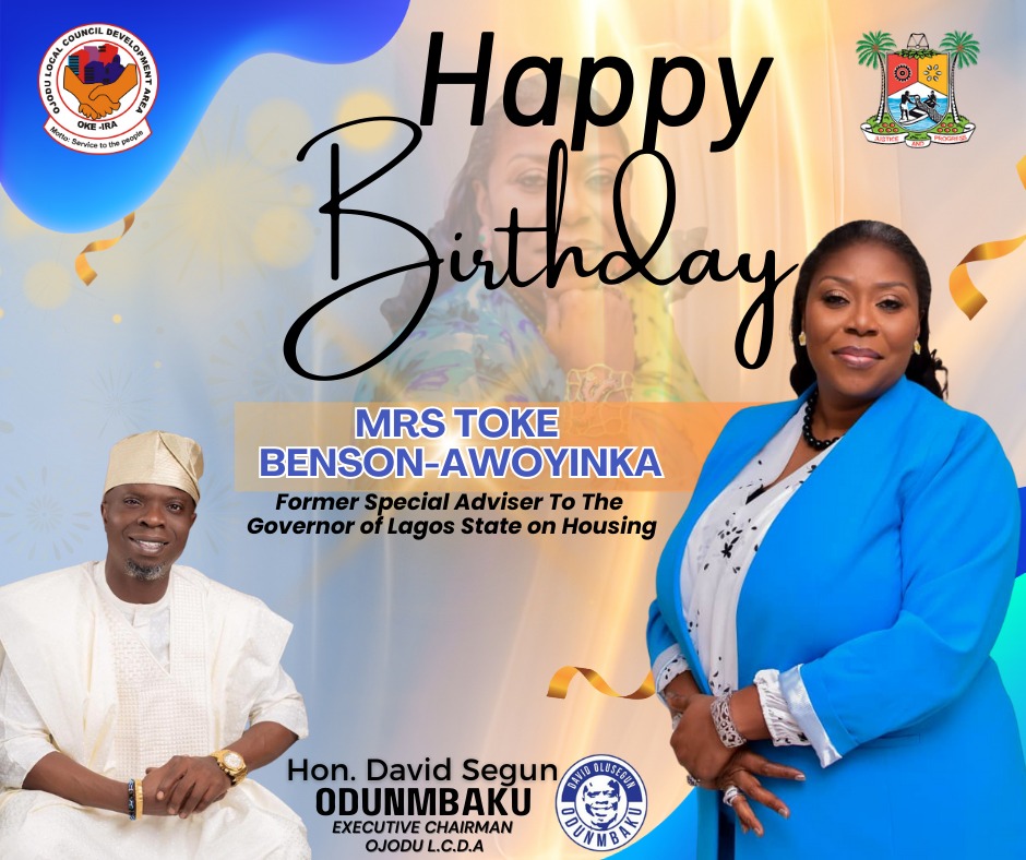 Segun Odunmbaku Celebrates Toke Benson On Birthday - P.M.EXPRESS