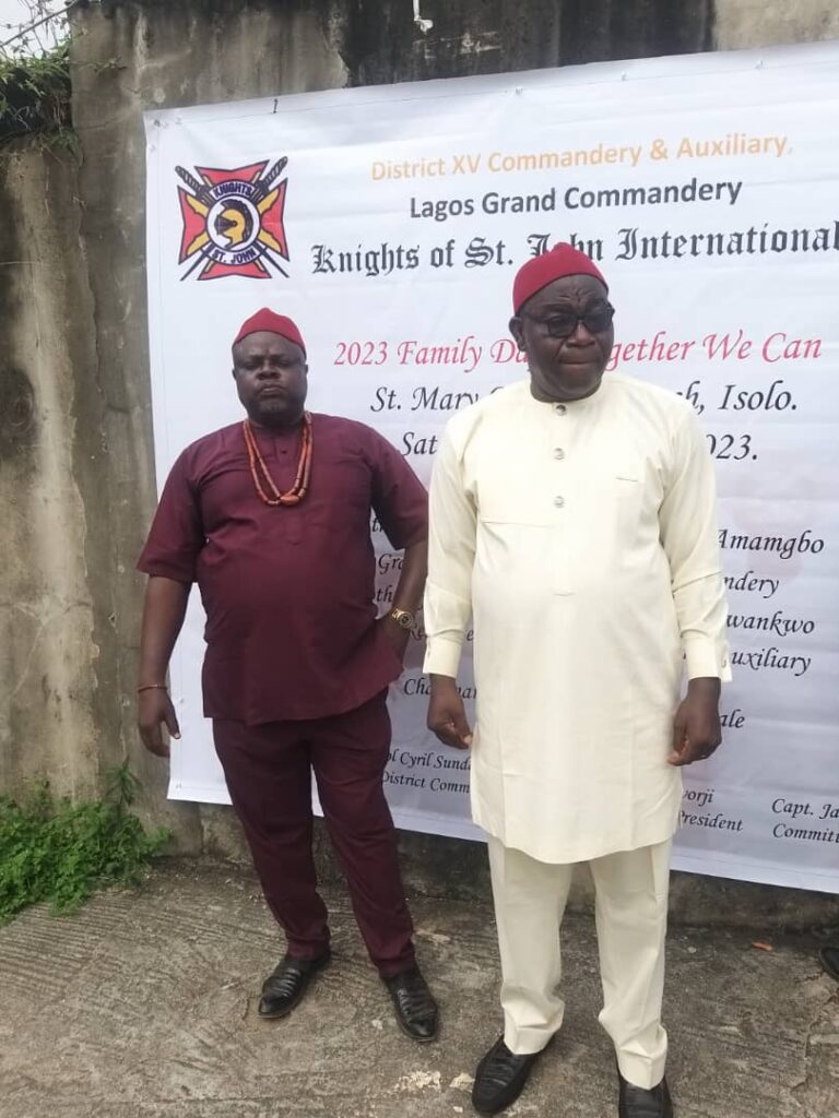 Catholic Knight Of St John International Marks Family Day In Grand ...