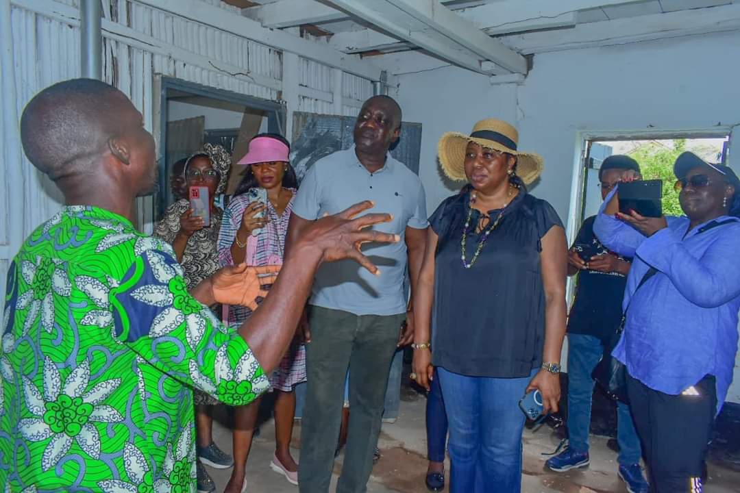 Toke Benson-Awoyinka Visits Tourism Sites In Badagry Zone - P.M.EXPRESS