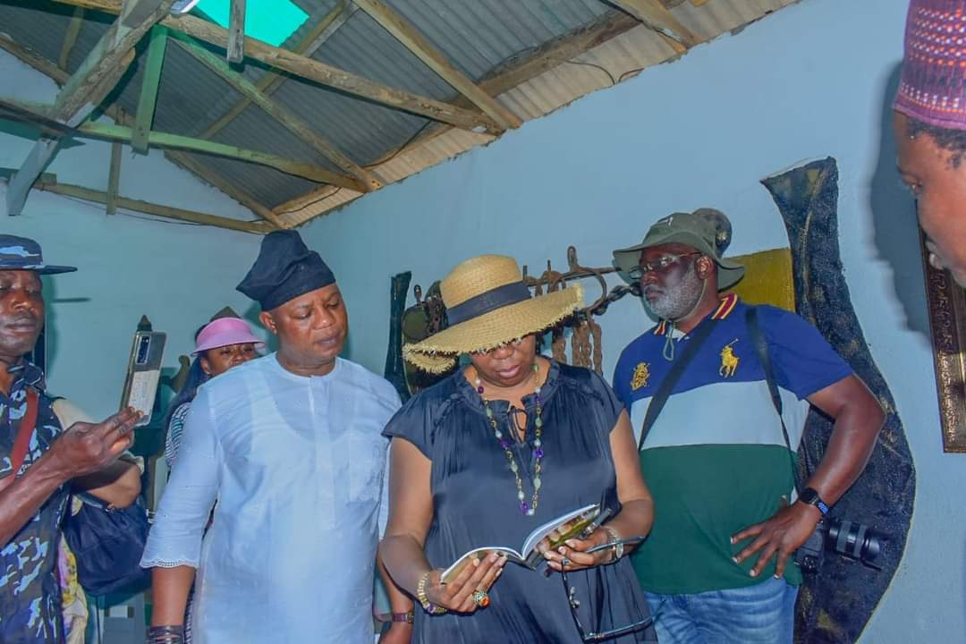 Toke Benson-Awoyinka Visits Tourism Sites In Badagry Zone - P.M.EXPRESS