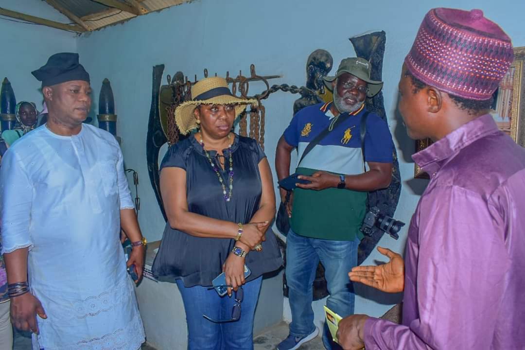 Toke Benson-Awoyinka Visits Tourism Sites In Badagry Zone - P.M.EXPRESS