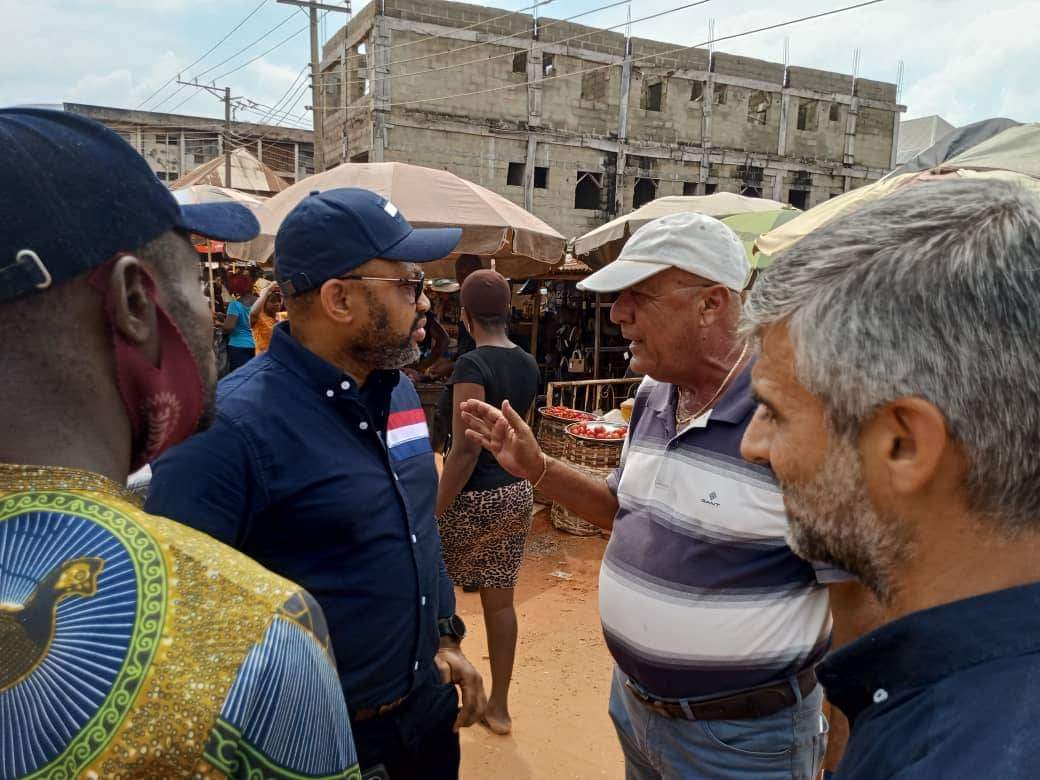 Prof Charles Soludo Inspects Ongoing Road Project - P.M.EXPRESS