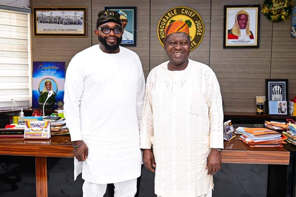 Lagos Head Of Service Visits Chief Judge - P.M.EXPRESS