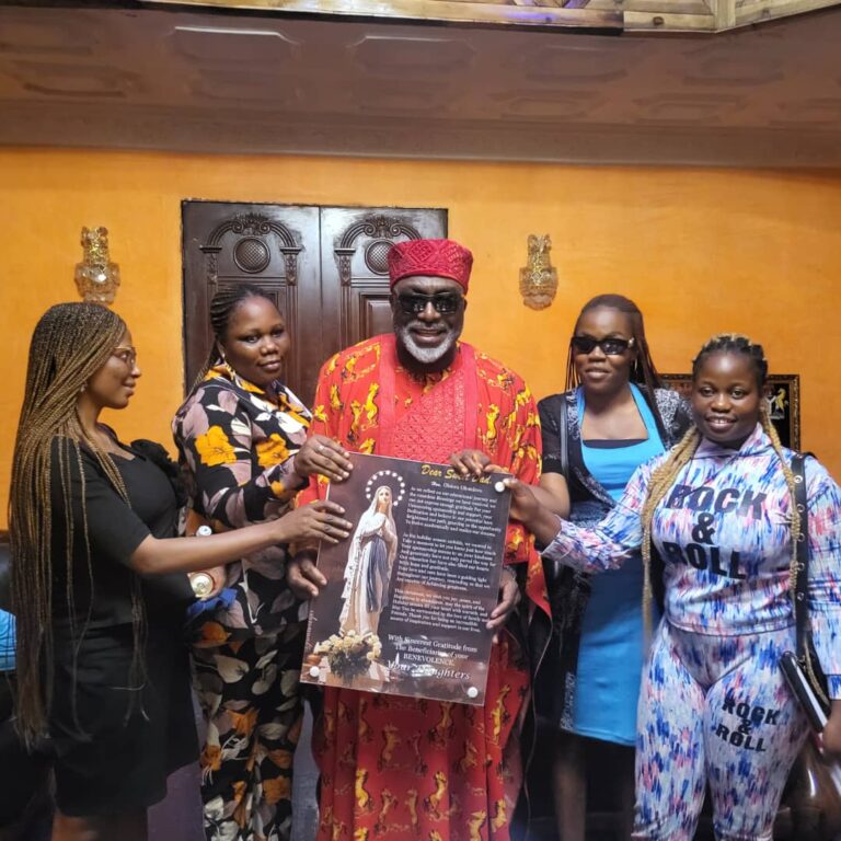 Emotional Moment As Visually Impaired Daughters Of Obiora Okonkwo Thank ...