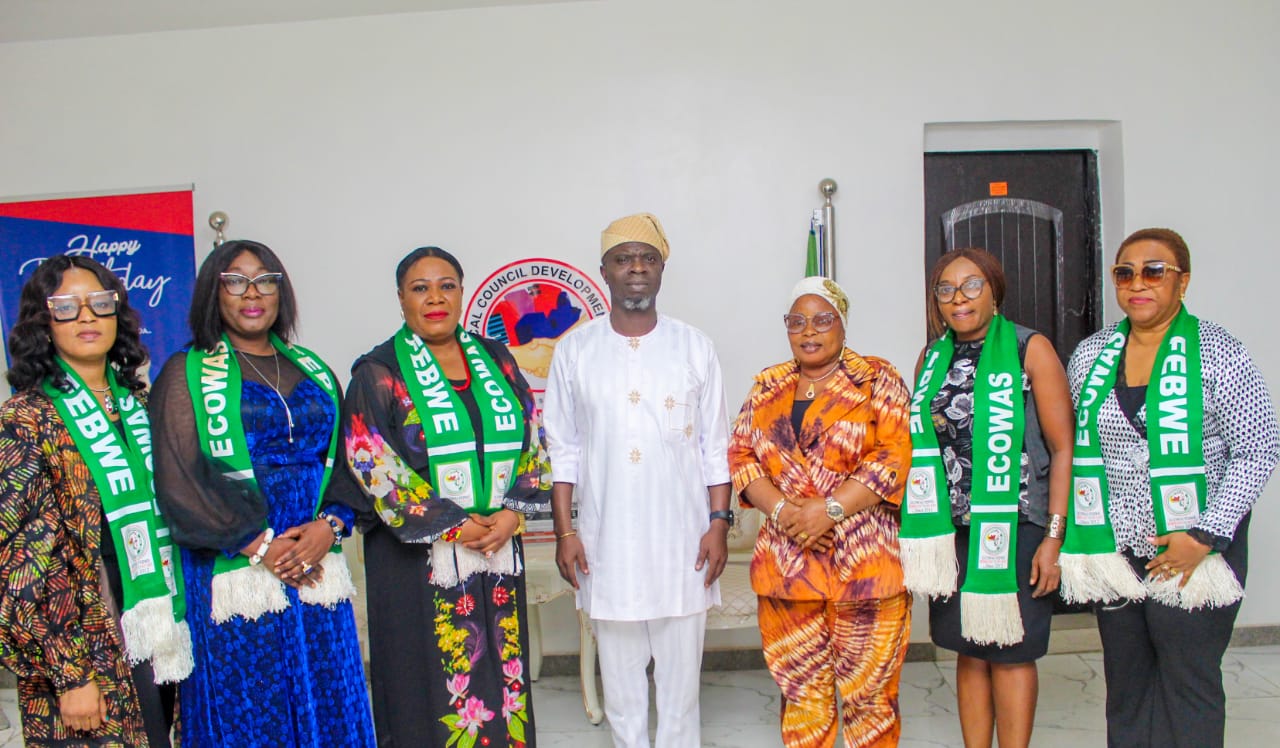 Hon Segun Odunmbaku Hosts ECOWAS - FEBWE Women - P.M.EXPRESS
