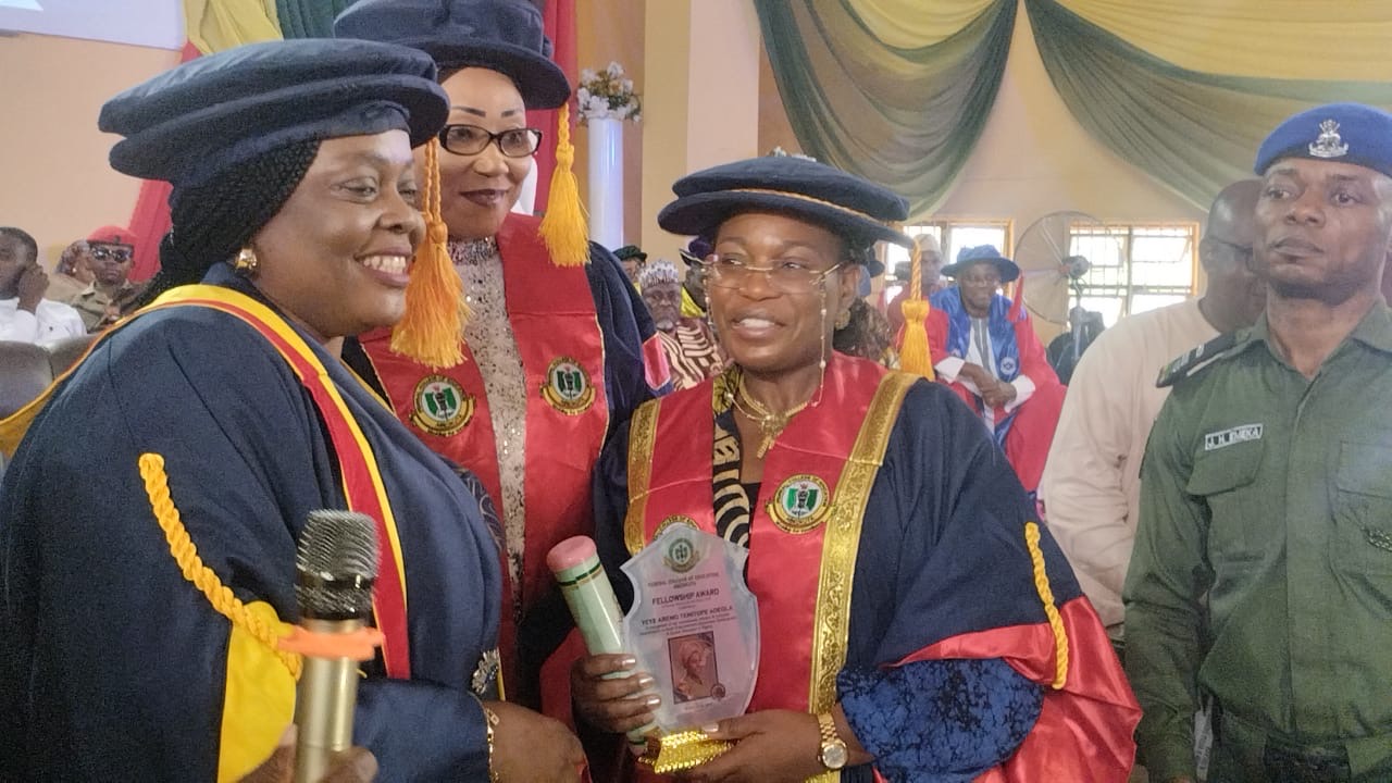 Senator Yayi's Wife Bags Fellowship Award - P.M.EXPRESS