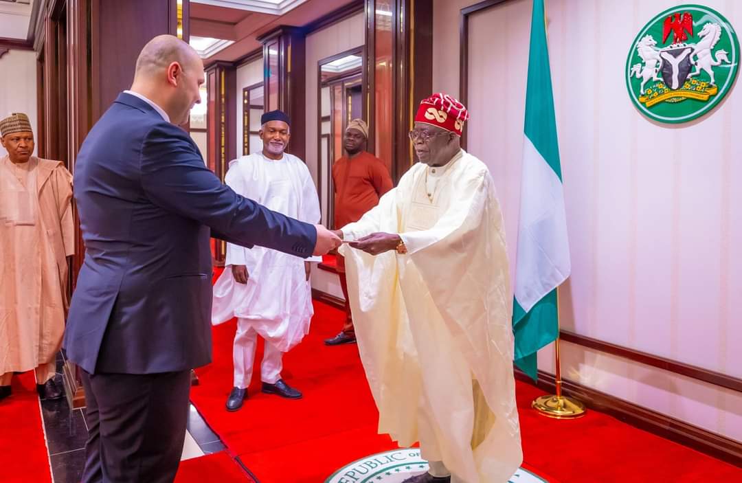 President Tinubu Receives Letters Of Credence From Newly-Appointed ...