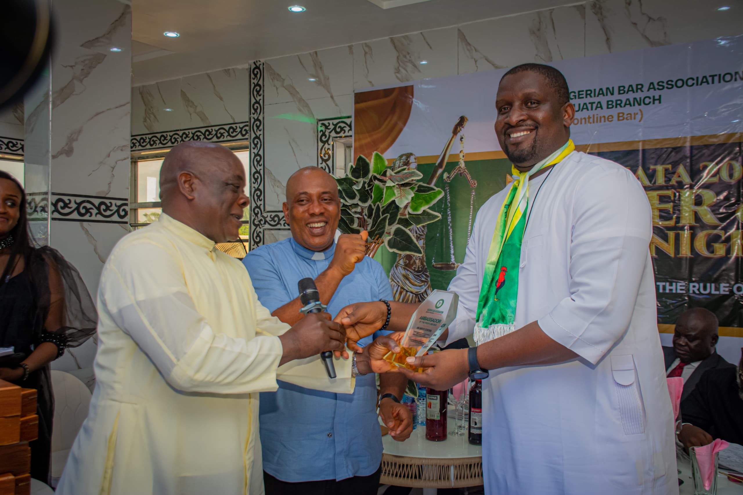 NBA Aguata Branch Honours APGA National Chairman With Excellence Award ...