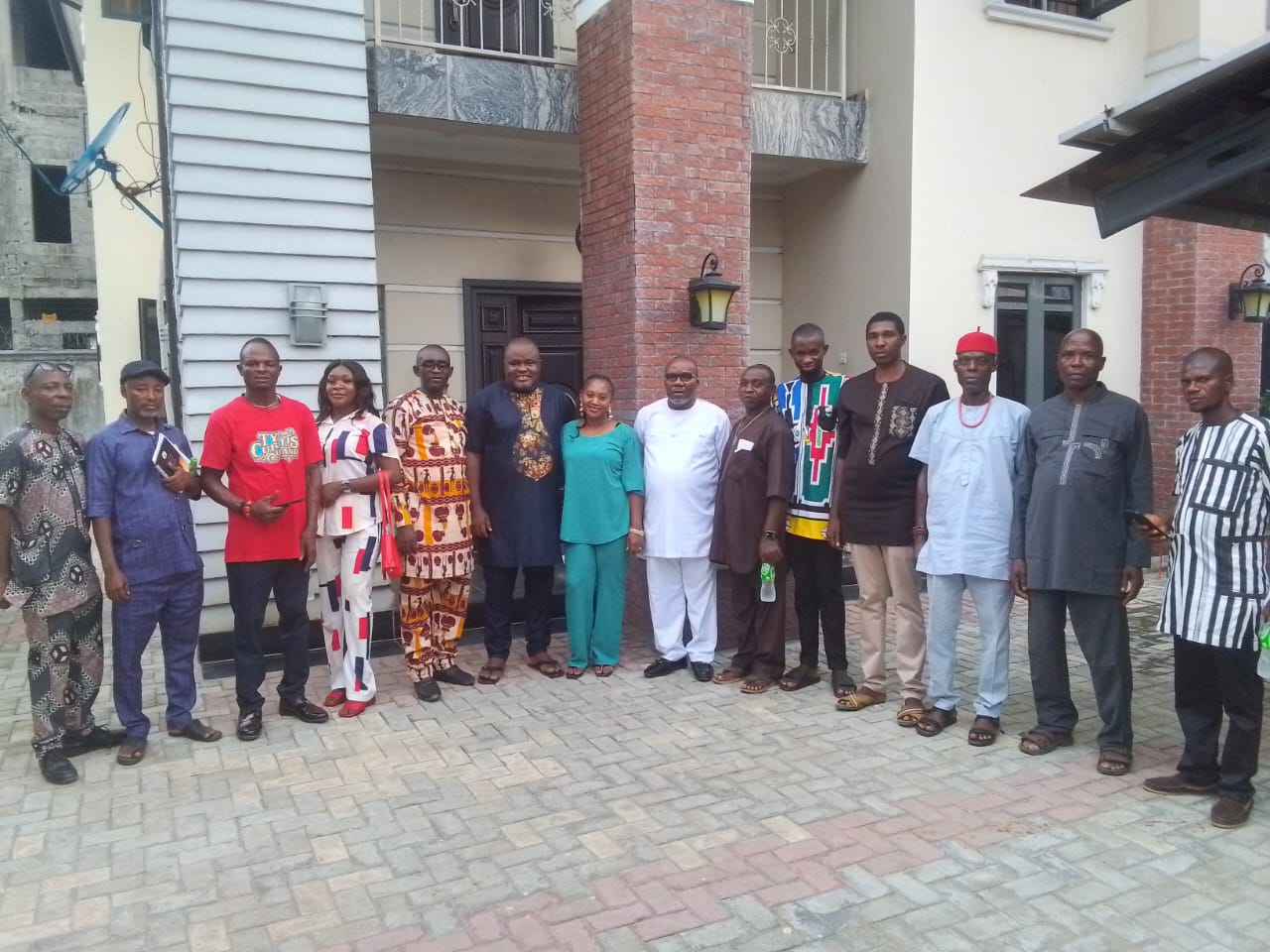 Comrade Emeni Ibe Leads ONC On Solidarity Visit To Dr. Arch. Samuel ...