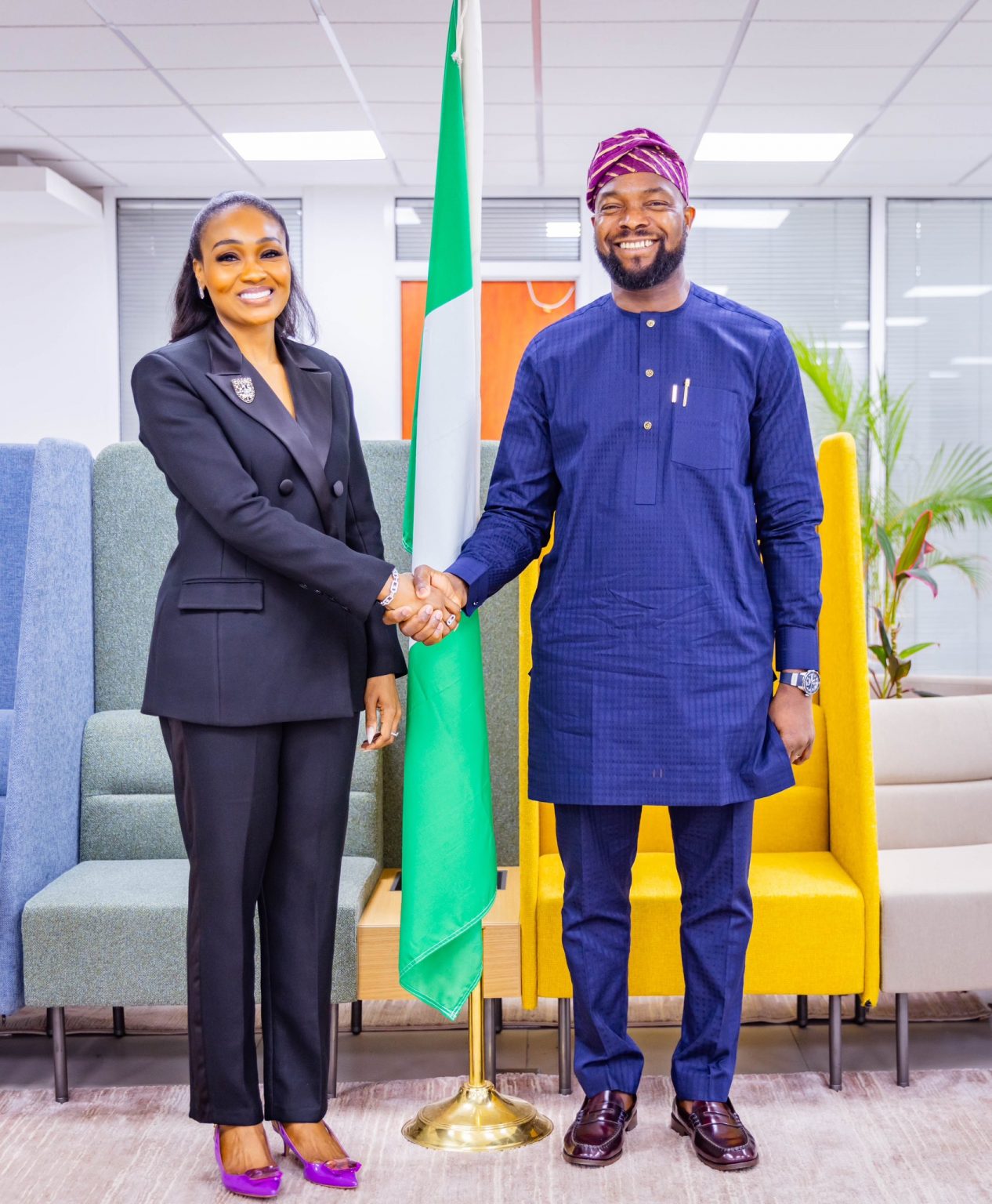 Bella Disu Promises Globacom's Support On Digital Economy - P.M.EXPRESS