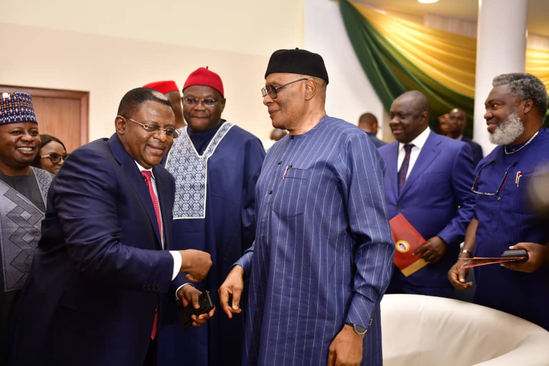 Former Governors Ebri, Imoke Express Confidence In Otu - P.M.EXPRESS