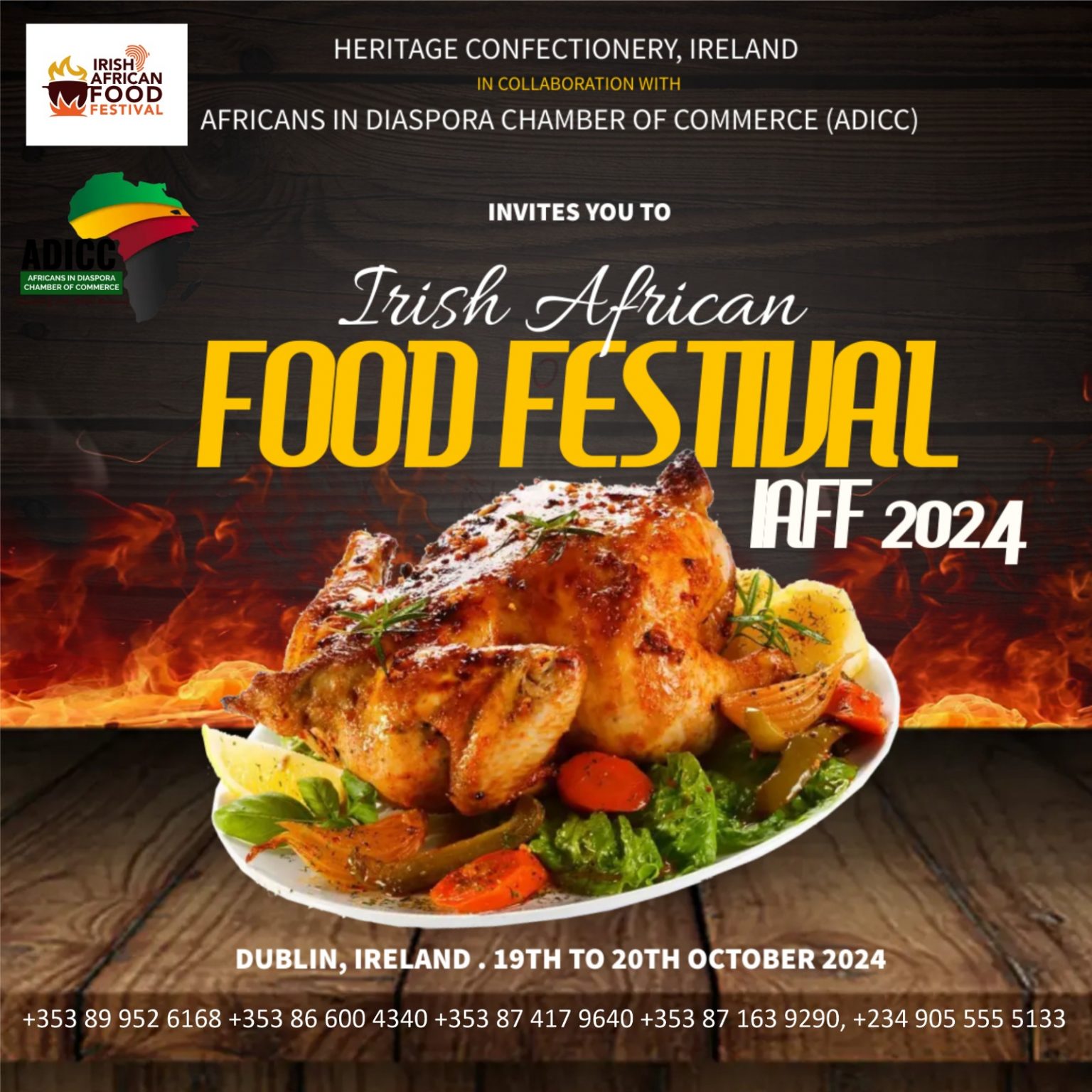 ADICC set for Irish African Food Festival - P.M.EXPRESS
