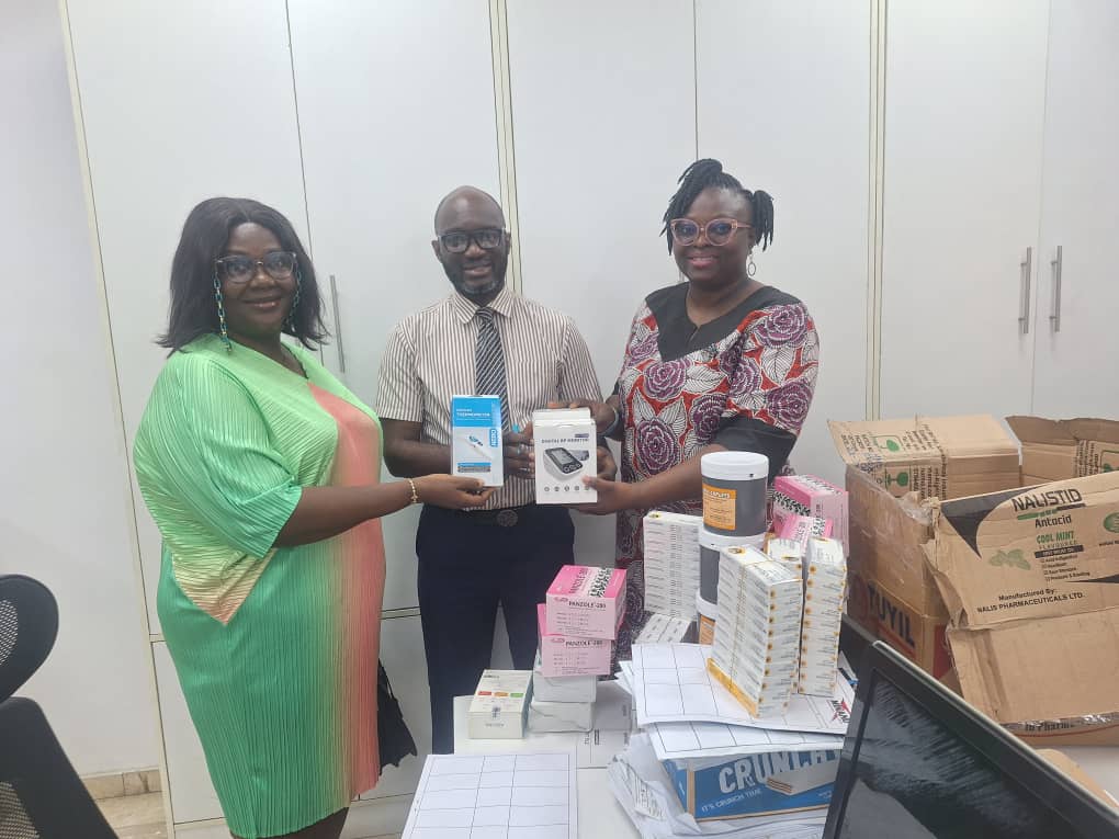 CSR: Mikano Donates Medical Equipment & Drugs To Ojodu LCDA - P.M.EXPRESS