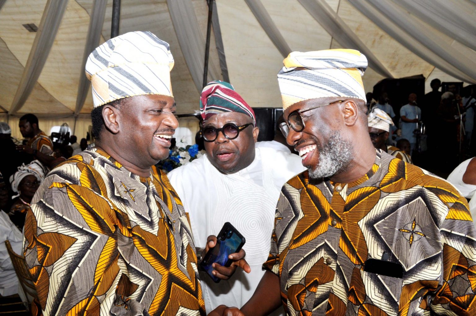 Inside UBA Topshot, Ramon Nasir's Mom's Grand Funeral Party - P.M.EXPRESS