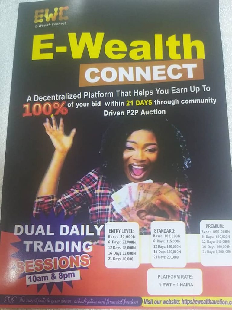 Financial Platform E-Wealth Connect Unveiled In Lagos State - P.M.EXPRESS