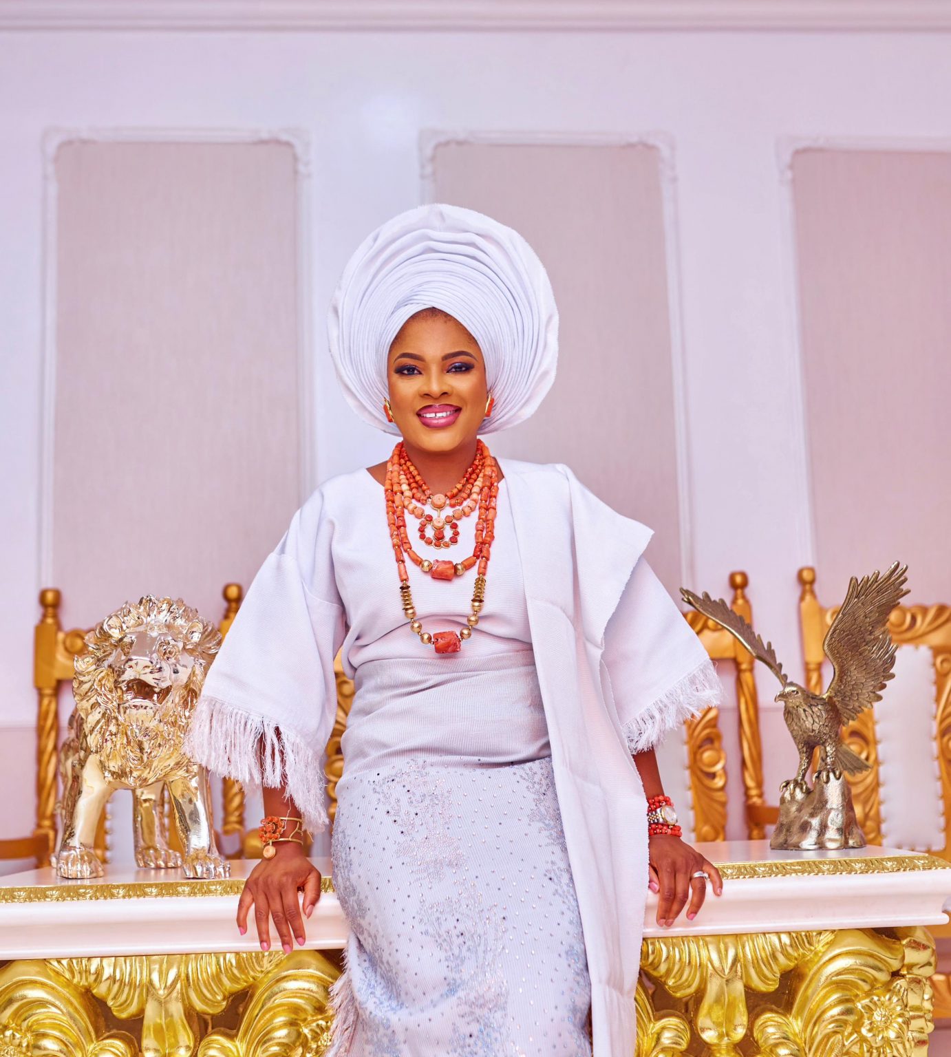 VIDEO: Nigerians Celebrate Olori Temitope Enitan Ogunwusi As She Marks Birthday - P.M.EXPRESS